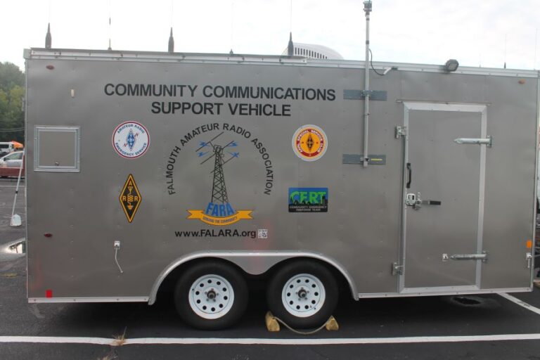 Falmouth Amateur Radio Association Emergency Communications Trailer on ...