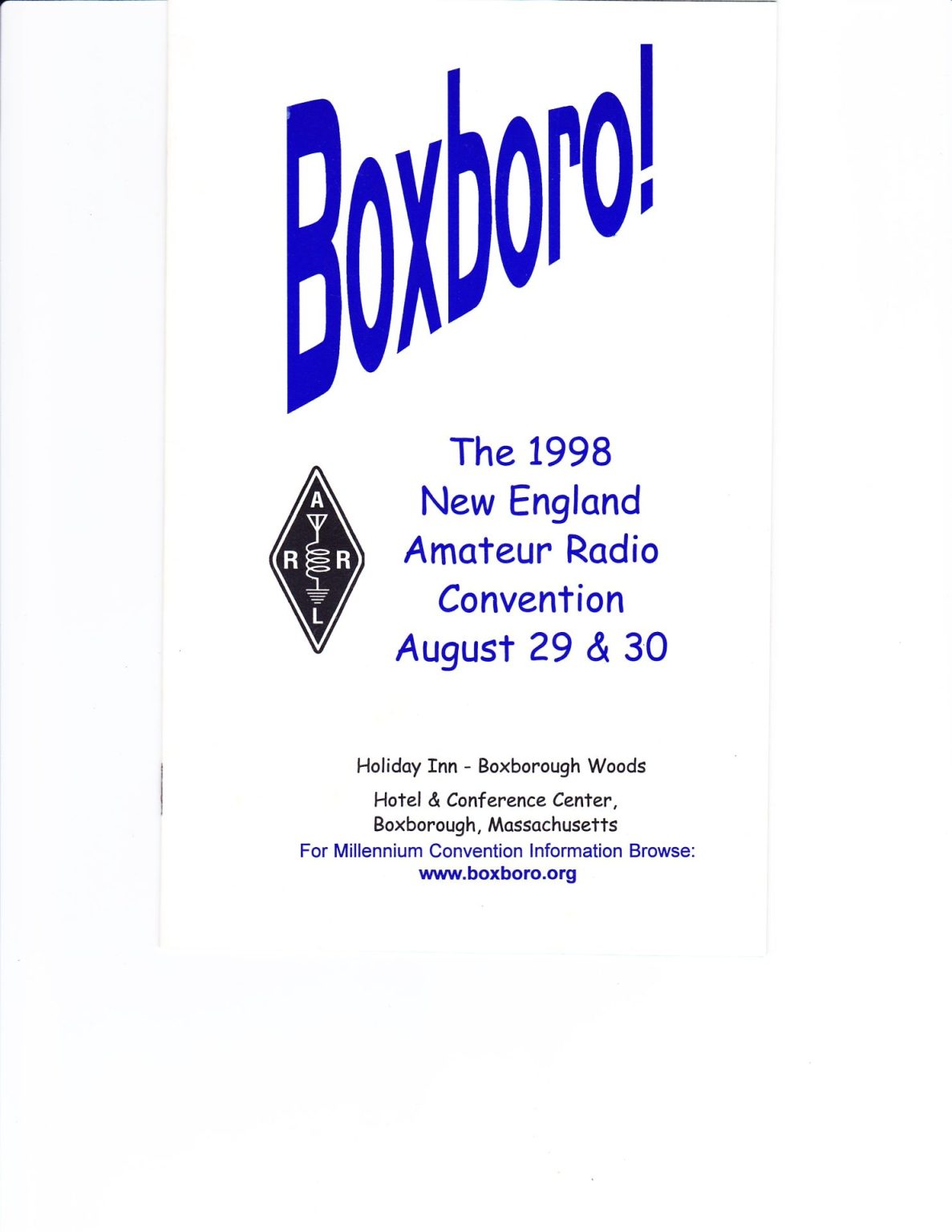 Program Covers from Past Conventions – Northeast HamXposition™ HamX™